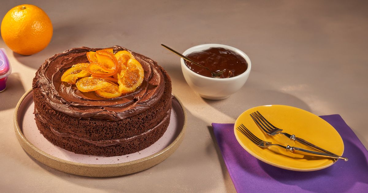 Receita: Bolo de Chocolate com Laranja Sem Lactose | Qualy